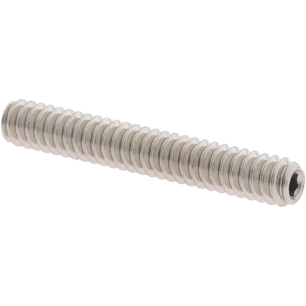 Value Collection - Set Screw: #4-40, 3/4" Overall Length, Cup Point ...