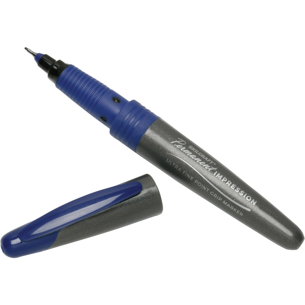 AbilityOne - BLUE ULTRA FINE 12/PK PERMANET IMPRESS MARKER | MSC Direct