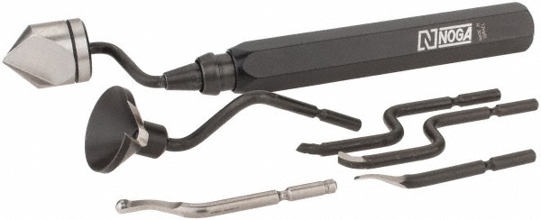 Noga - 7 Piece High Speed Steel Hand Deburring Tool Set - 67294520 ...