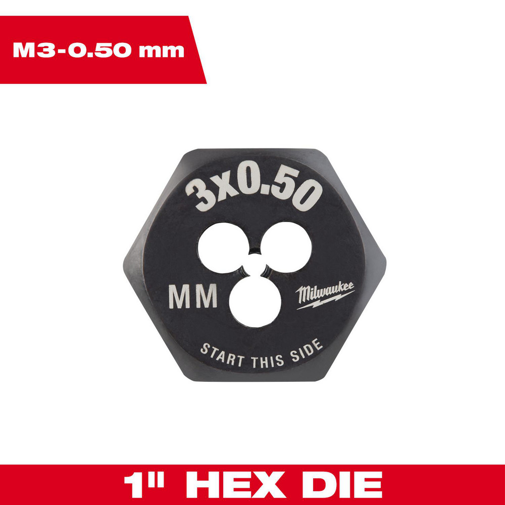 Milwaukee Tool - Hex Rethreading Die: Right Hand, No Carbon Steel | MSC ...