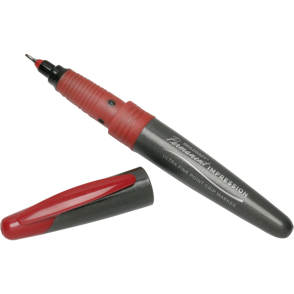 AbilityOne - RED ULTRA FINE 12/PK PERMANET IMPRESS MARKER | MSC Direct
