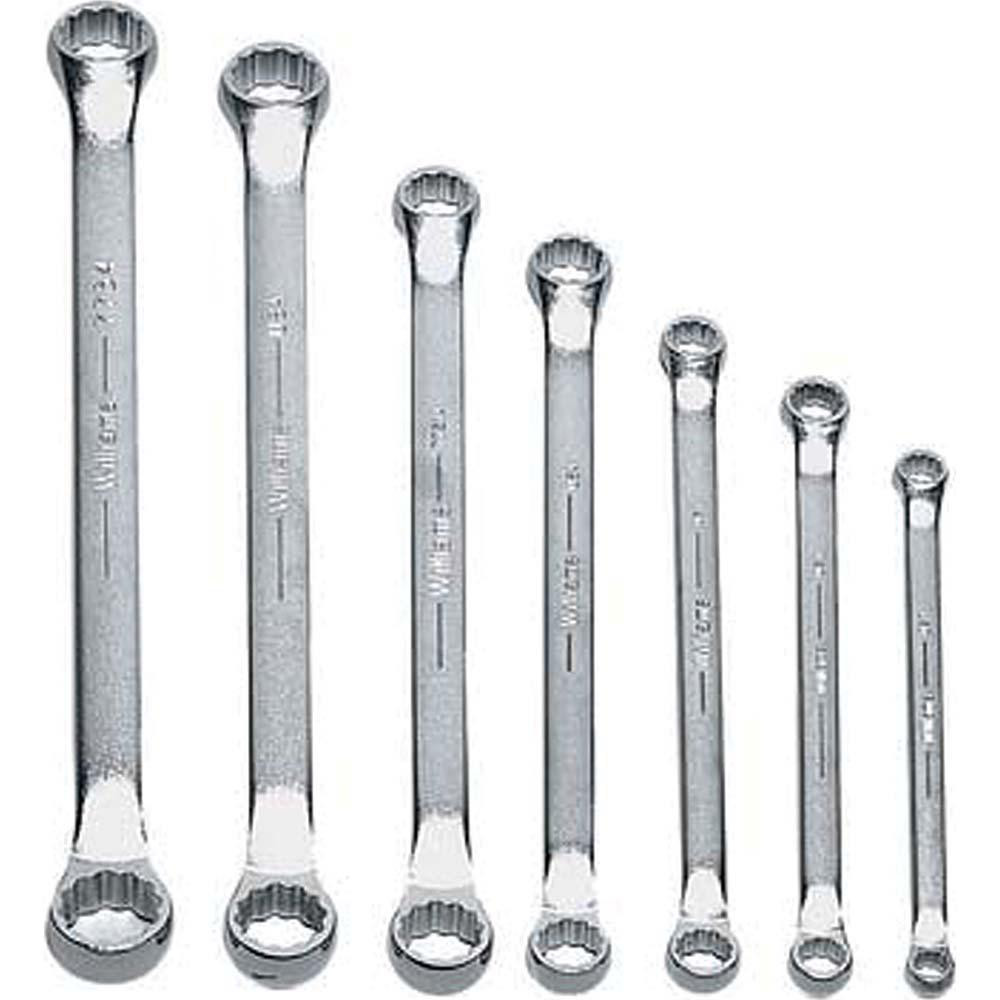Williams - Box Wrench Set: 7 Pc, 3/8 in - 1 in Wrench, Inch | MSC Direct