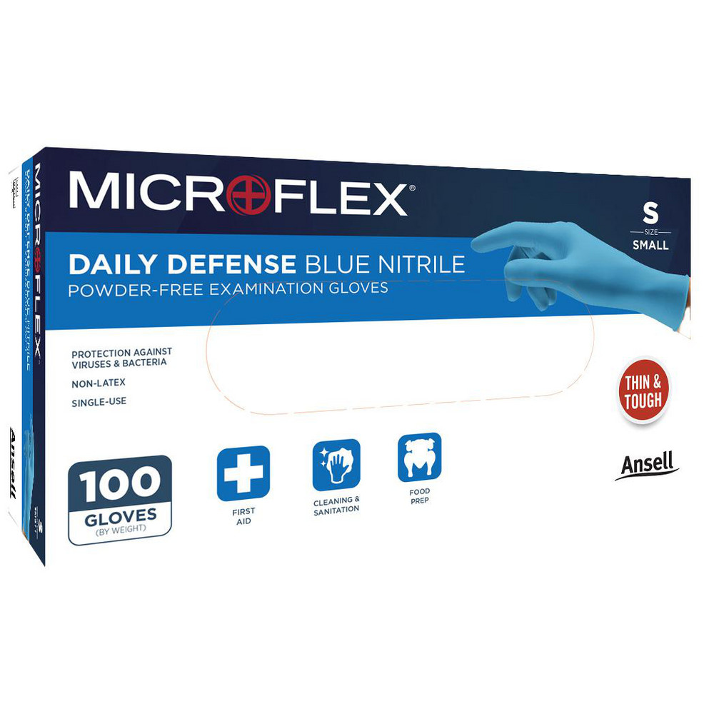 Ansell - Disposable Glove: Series MICROFLEX® DAILY DEFENSE BLUE NITRILE ...