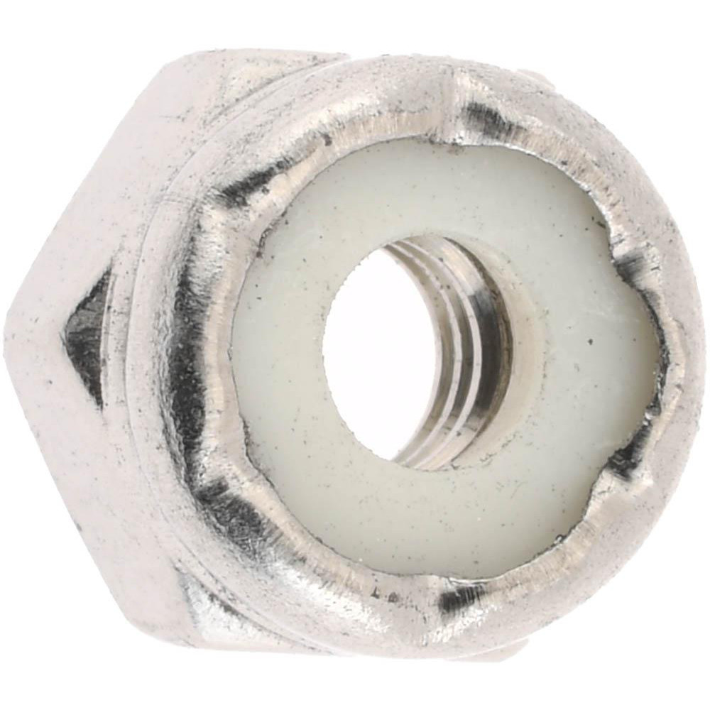 Value Collection - Hex Lock Nut: Insert Lock, Nylon Insert, #8-32 ...