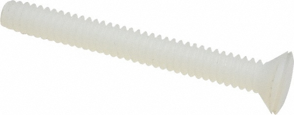 Made in USA - #4-40 UNC, 1" OAL Slotted Drive Machine Screw - 67344648 ...