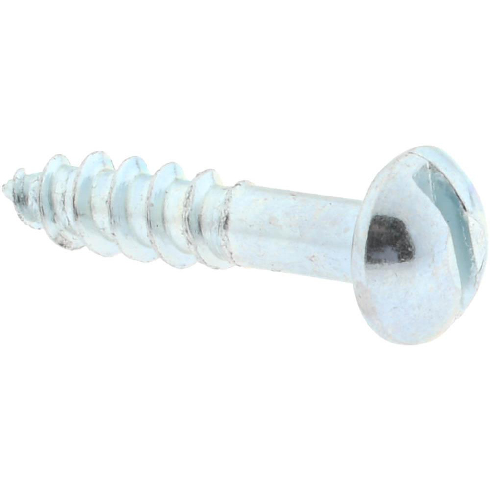 Value Collection - #8, 3/4" Length Under Head, Slotted Drive, Round ...