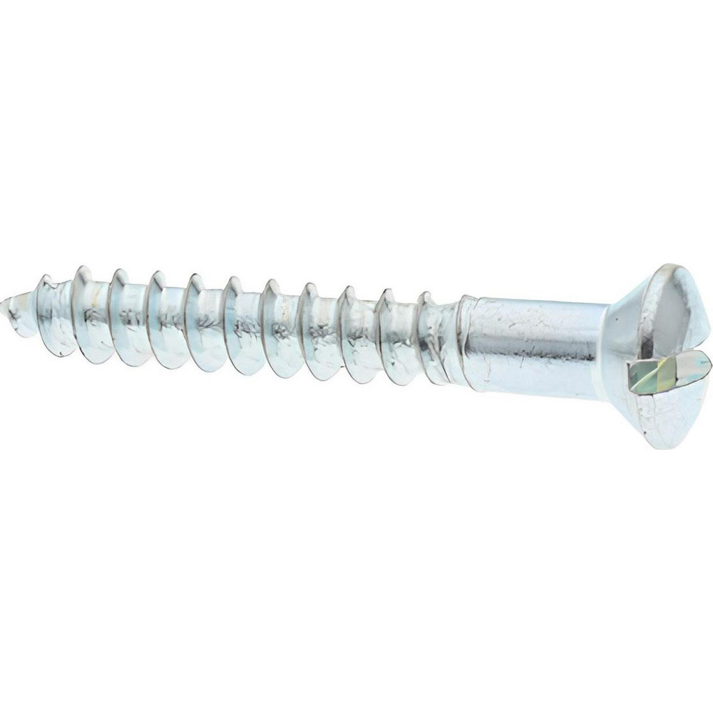 Value Collection - #6, 1" Length Under Head, Slotted Drive, Oval Head ...