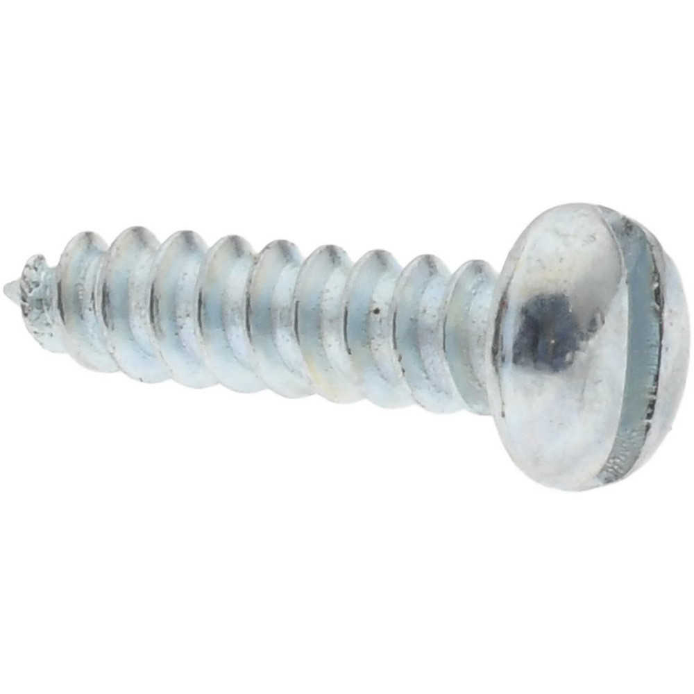 Value Collection - Sheet Metal Screw: #2, Pan Head, Slotted Drive, 3/8 ...