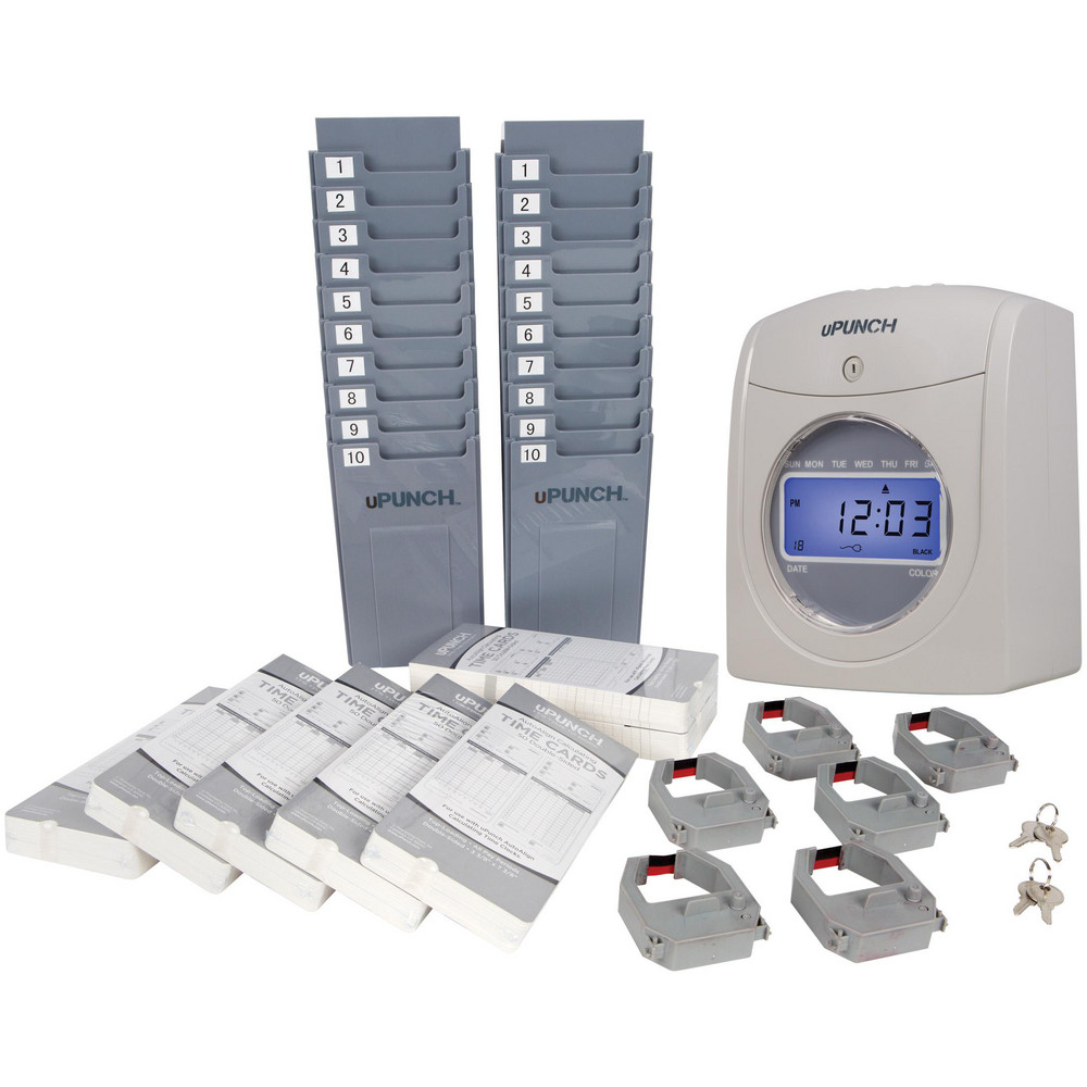uPunch - Time Clocks & Time Recorders: Punch Type: Electronic; Power ...