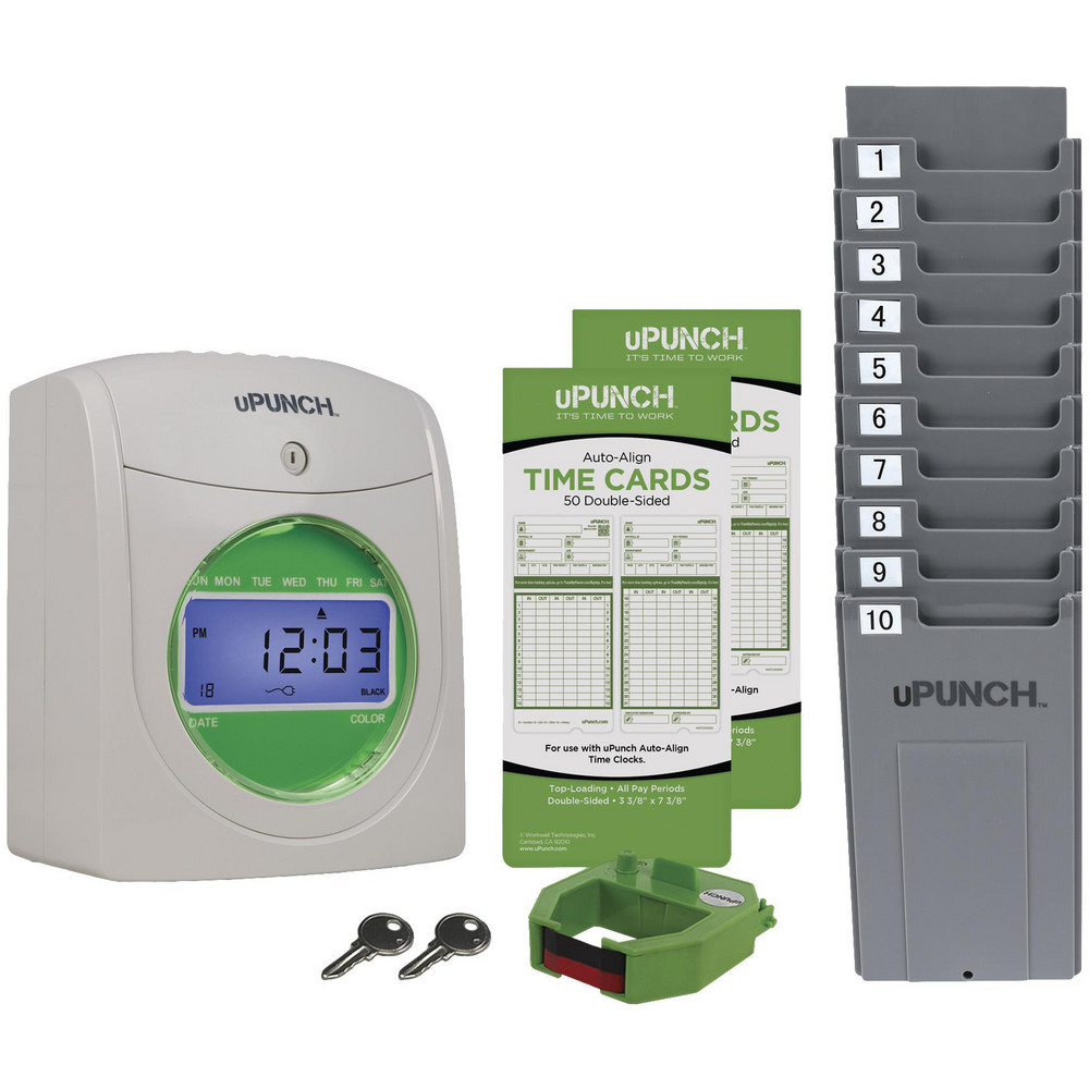 uPunch - Time Clocks & Time Recorders: Electronic, Electric, LCD ...
