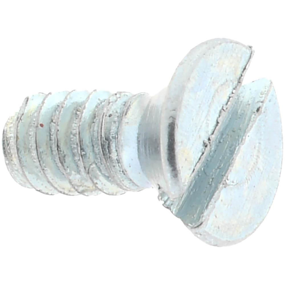 Value Collection - Machine Screw: #4-40, 1/4" Overall Length, Flat Head ...