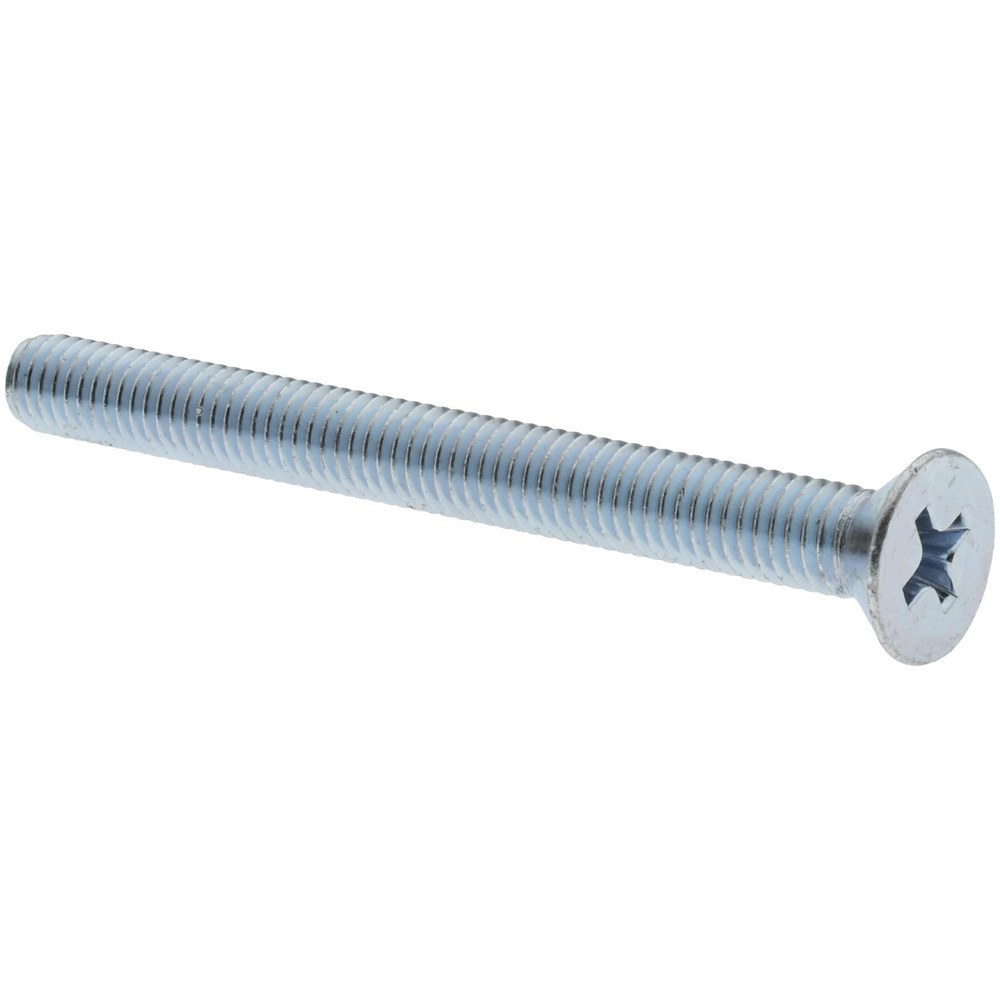 Value Collection - Machine Screw: #10-32, 2" Overall Length, Flat Head ...