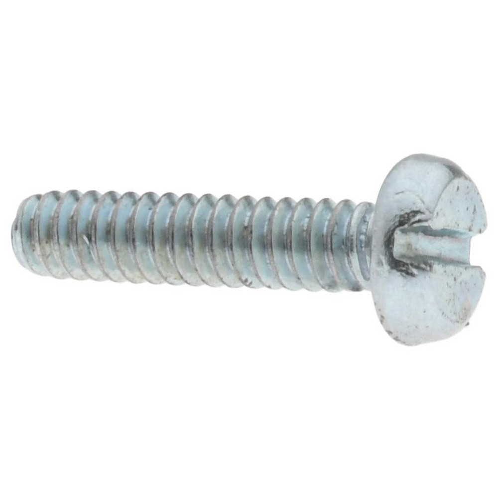 Value Collection - Machine Screw: #4-40, 1/2" Length Under Head, Pan ...