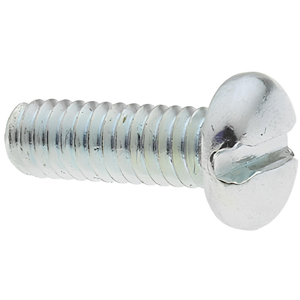 Value Collection - Machine Screw: #8-32, 1/2" Length Under Head, Pan ...