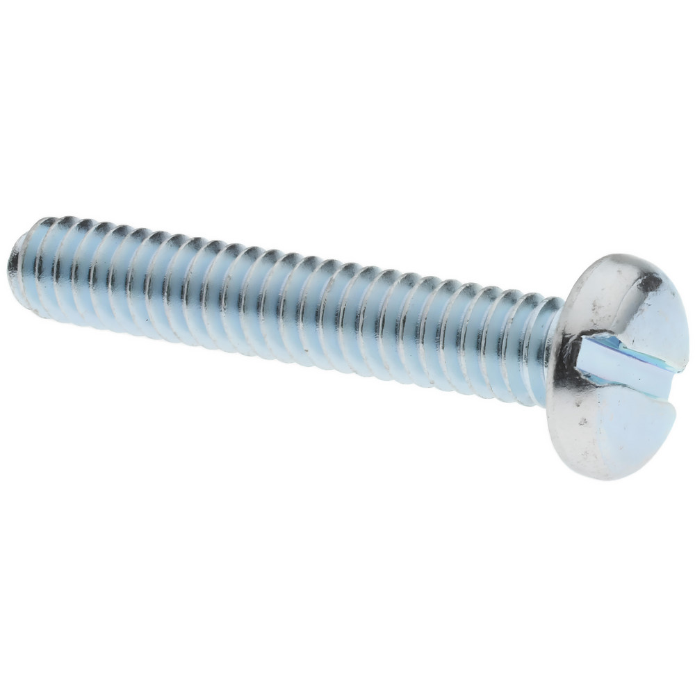 Value Collection - Machine Screw: 1/4-20, 1-1/2" Length Under Head, Pan ...