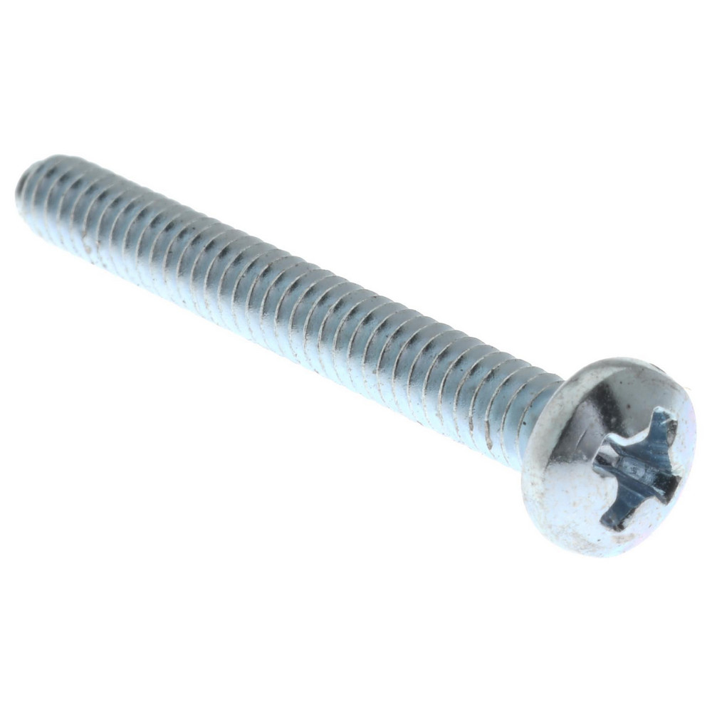 Value Collection - Machine Screw: #6-32, 1-1/4" Length Under Head, Pan ...