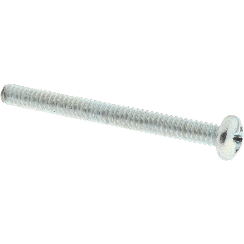 Value Collection - Machine Screw: #6-32, 1-1/2" Length Under Head, Pan ...