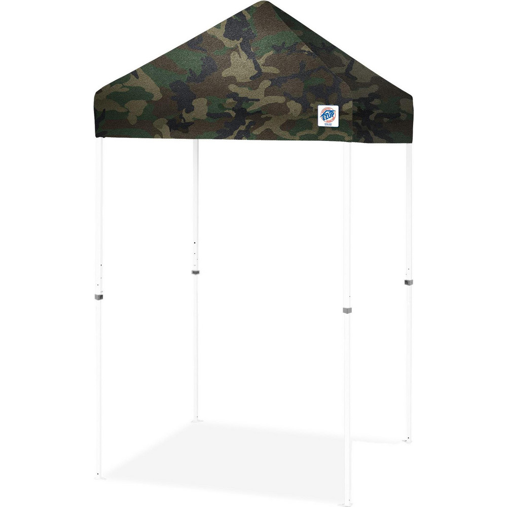 E-Z UP - Canopy: 5 x 5', 9' Center Height, 75" Side Height | MSC Direct