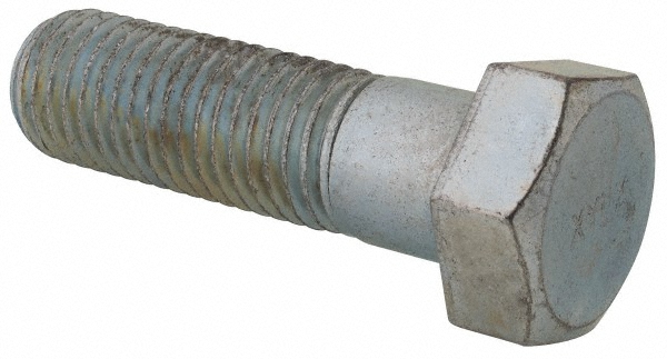 Value Collection - Hex Head Cap Screw: 7/8-9, 3" Length Under Head ...