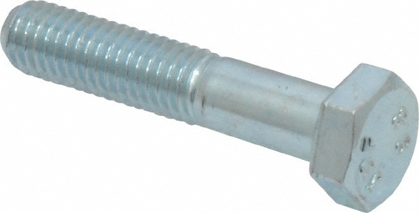Value Collection - M8x1.25mm Metric Coarse, 40mm Length Under Head Hex ...