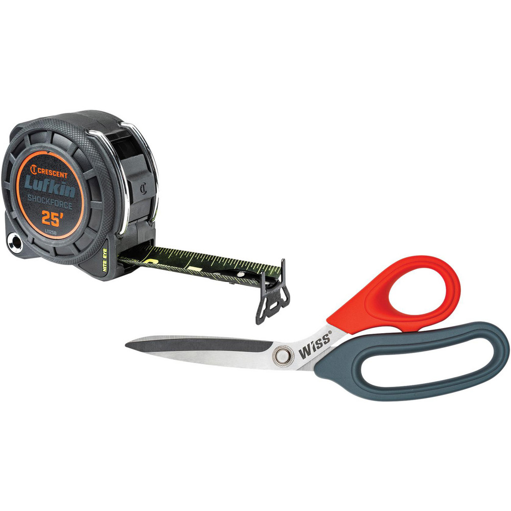 Lufkin - Tape Measures; Length Ft.: 25.000; Graduation (Inch): 1/16, 1/ ...