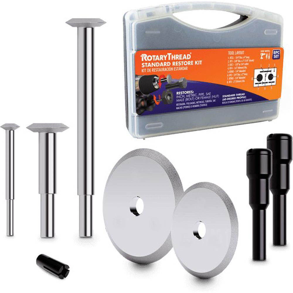 Rotary Thread - Thread Repair Kits: Kit Type: Thread Repair; Insert ...
