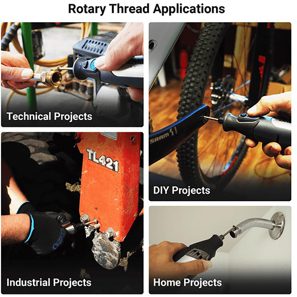 Rotary Thread - Thread Repair Kits: Kit Type: Thread Repair; Insert ...