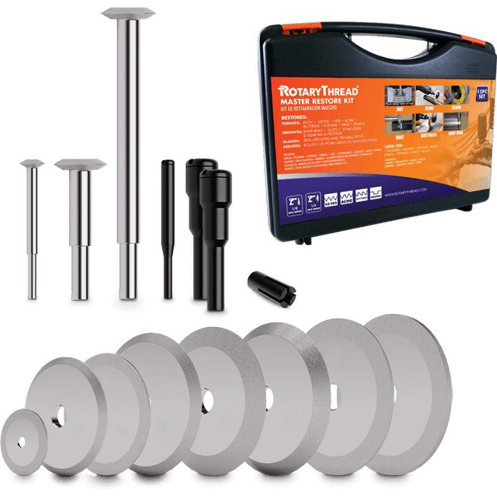 Rotary Thread - Thread Repair Kits: Kit Type: Thread Repair; Insert ...
