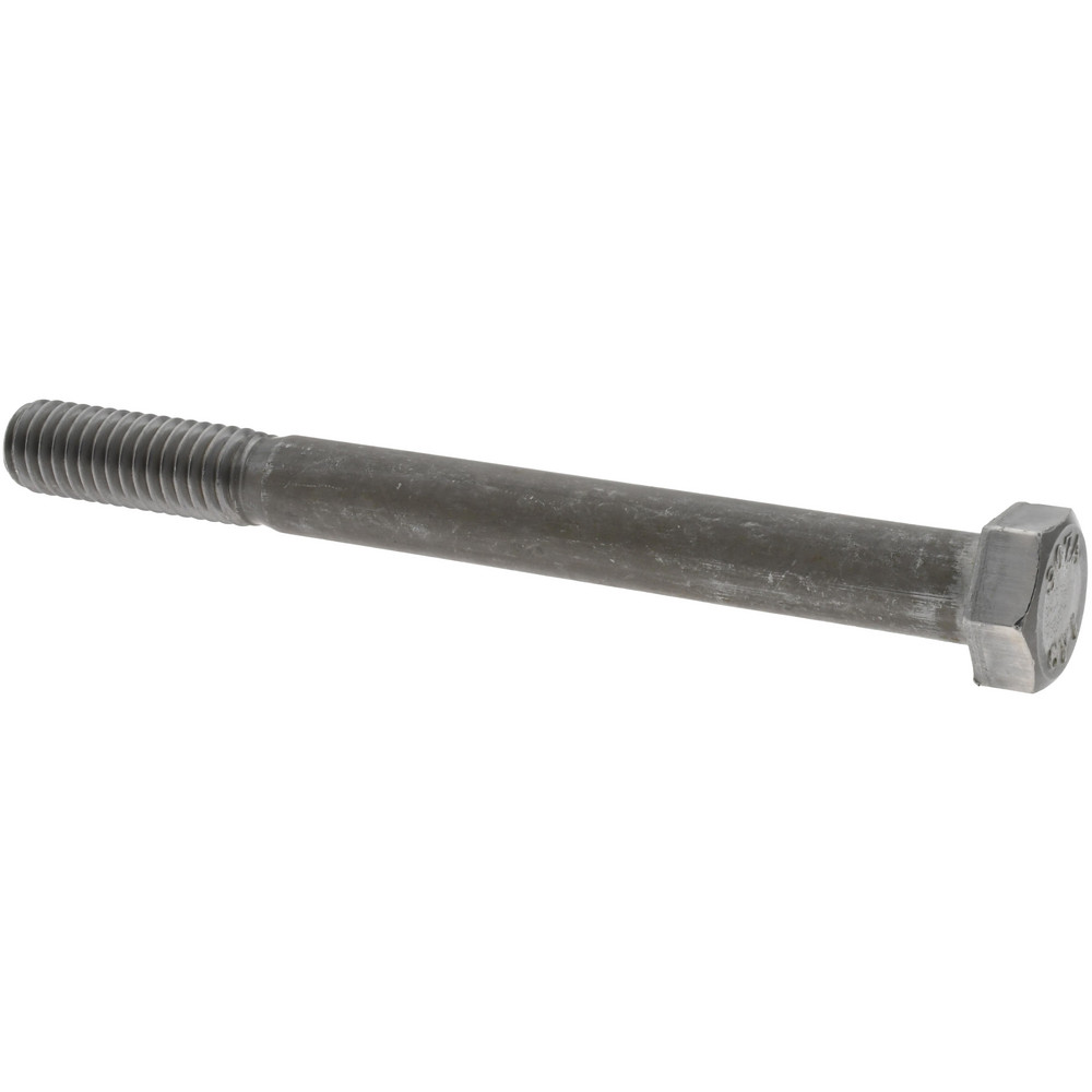 Value Collection - Hex Head Bolt: 3/8-16, 4" Length Under Head, Steel ...
