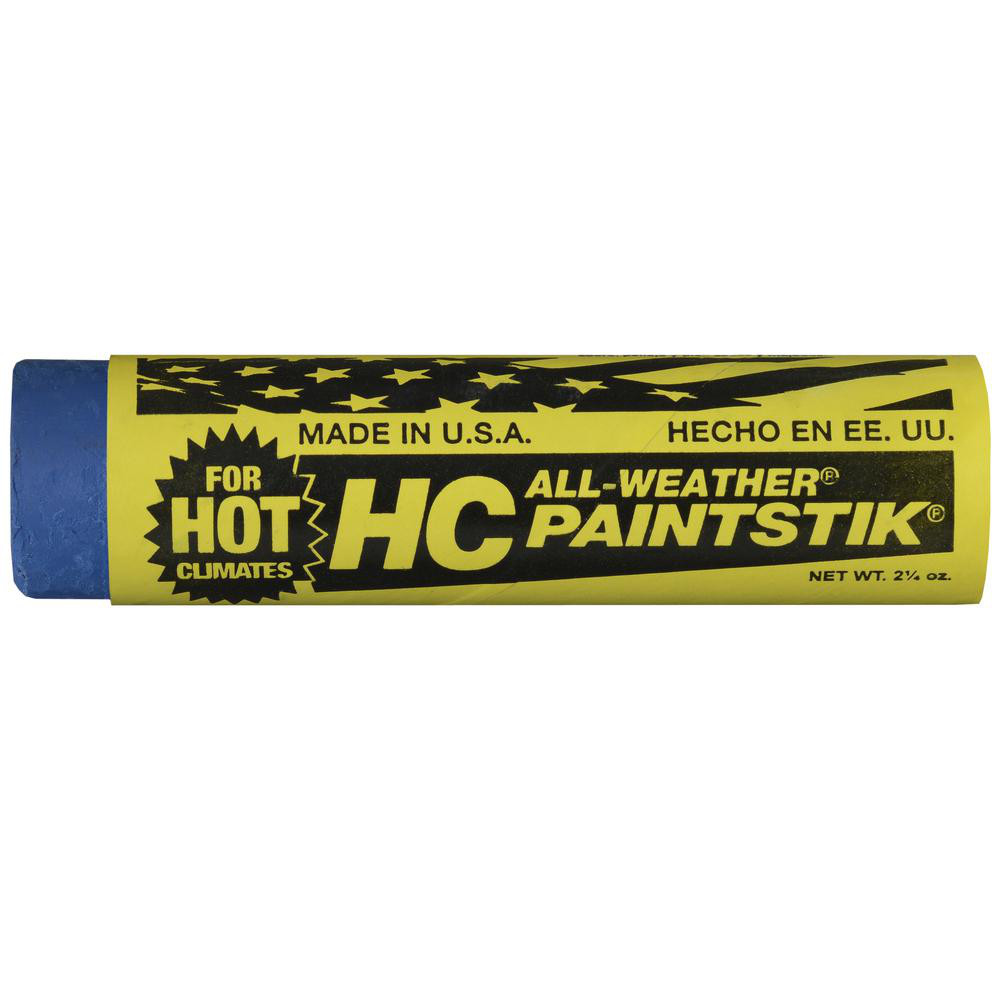All-Weather - Paint Stick: Blue, High Temperature, Bullet Tip | MSC Direct