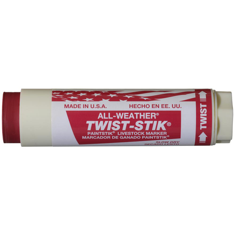 All-Weather - Paint Stick: Red, AP Non-toxic, Bullet Tip | MSC Direct