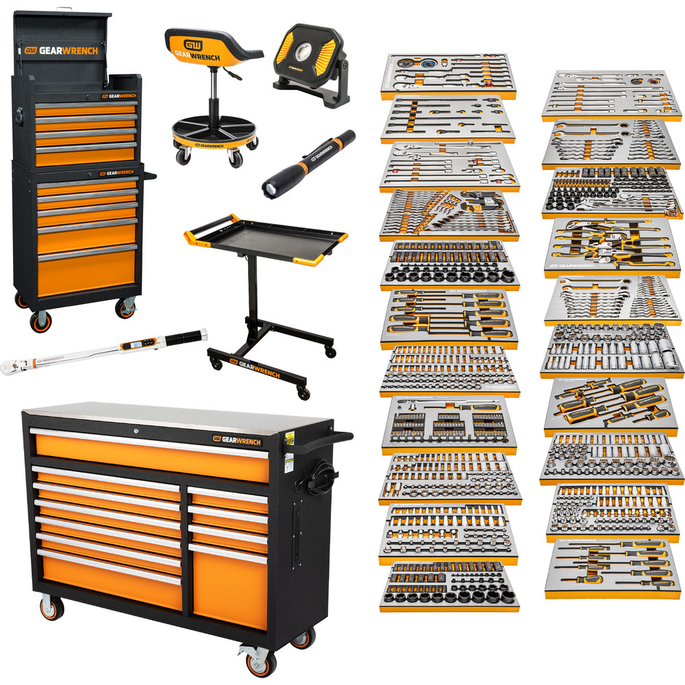 GEARWRENCH - Combination Hand Tool Set: 1017 Pc, Mechanic's Tool Set ...
