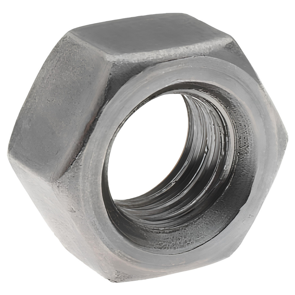 Value Collection - Hex Nut: 7/16-14, Grade 2 Steel, Bright/Uncoated ...