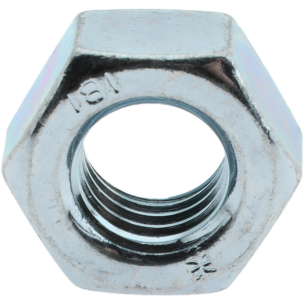 Value Collection - Hex Nut: M12x1.75, Grade Class 8 Steel, Zinc Finish ...