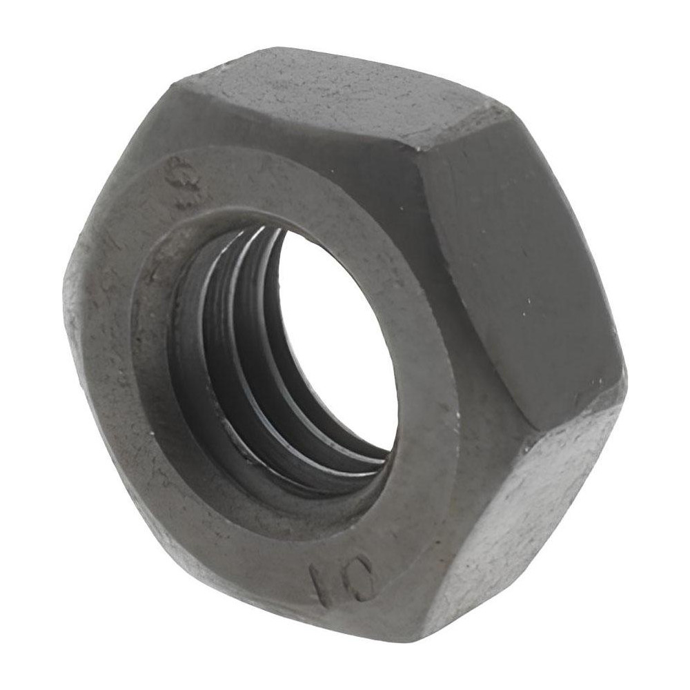 Value Collection - Hex Nut: M10x1.5, Grade Class 10 Steel, Bright ...