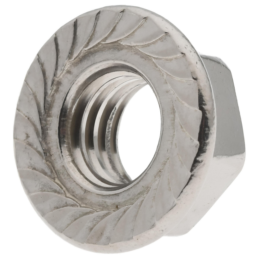 Value Collection - 3/8-16, 3/4" Flange Dia, Serrated Flange Nut | MSC ...