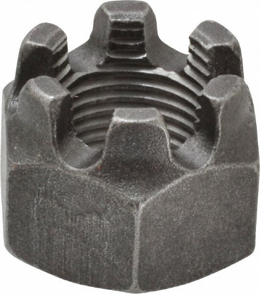Value Collection - 5/8-18 UNF Grade 5 Steel Castle Locknut - 67484204 ...