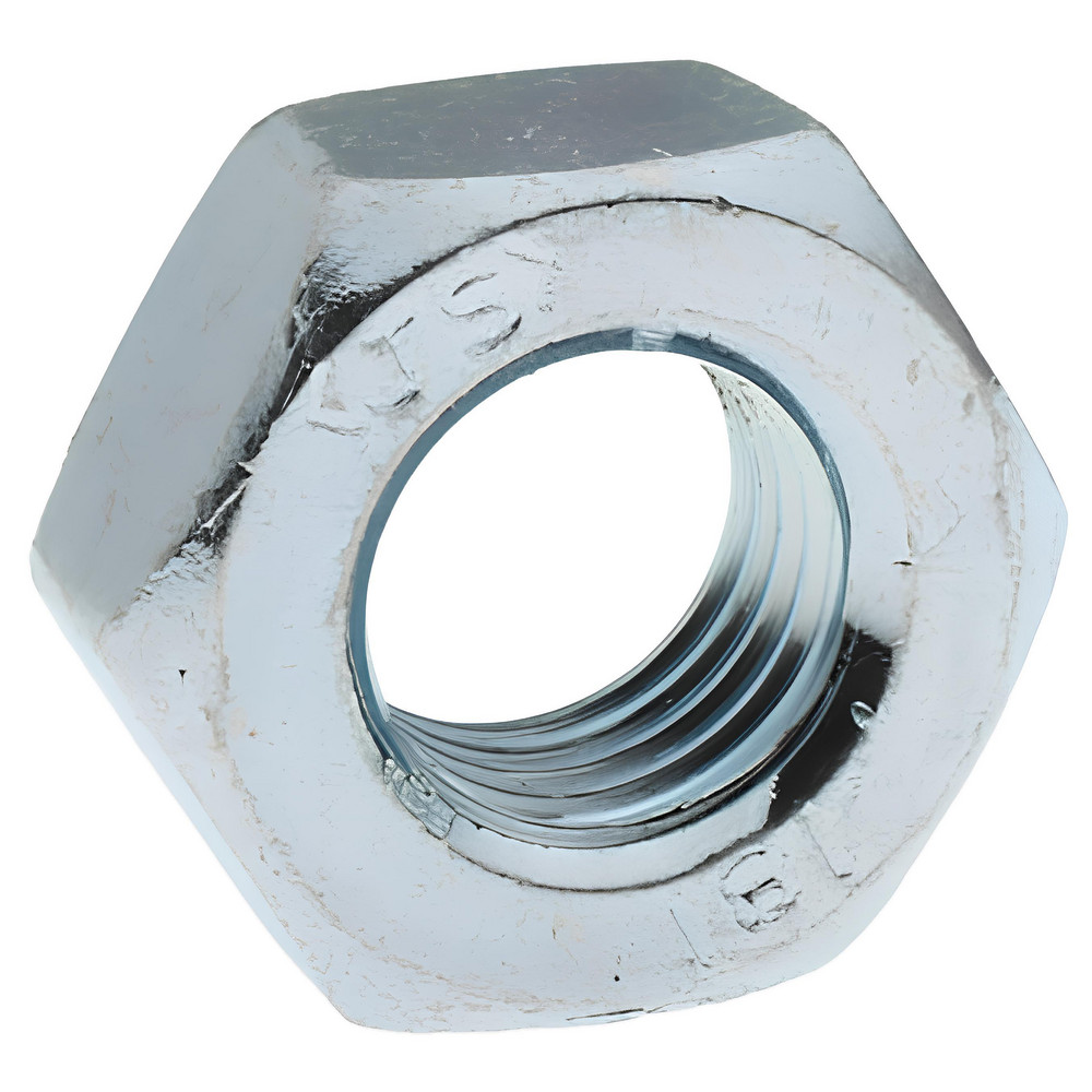 Value Collection - Hex Nut: M10x1.25, Grade Class 8 Steel, Zinc Finish ...