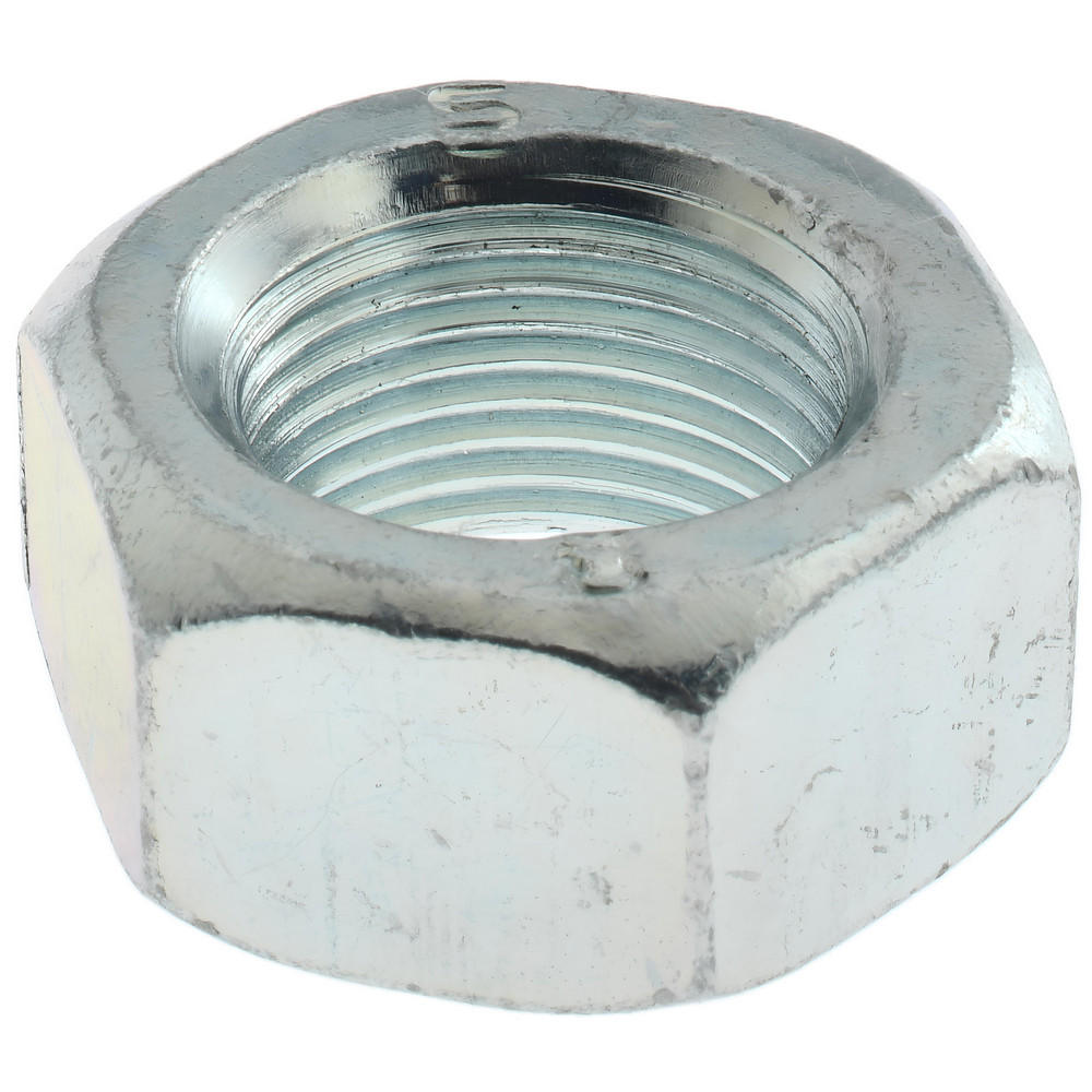 Value Collection - Hex Nut: M20x1.5, Grade Class 8 Steel, Zinc Finish ...