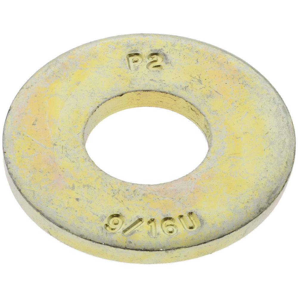 Value Collection - 9/16" Screw Extra Thick Flat Washer: Grade 8 Steel ...