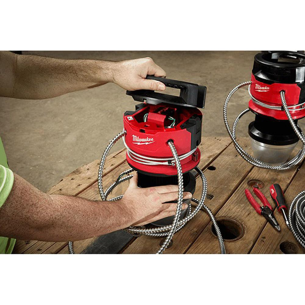 Milwaukee Tool - Temporary String Lights: Guard Material: Plastic | MSC ...
