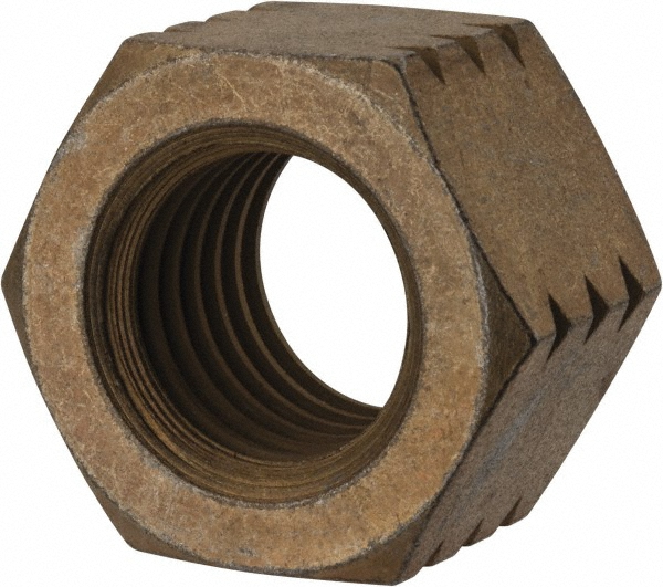 Value Collection - Hex Nut: 1-8, Grade L9 Steel, Yellow Zinc Dichromate ...