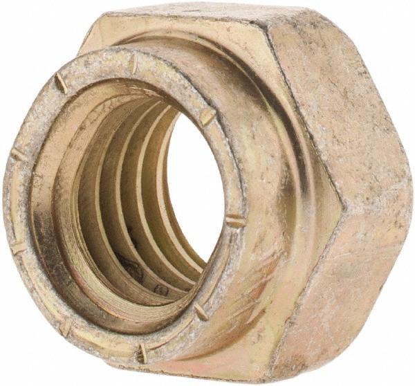 Value Collection - Hex Lock Nut: Distorted Thread Lock, 9/16-12, Grade ...