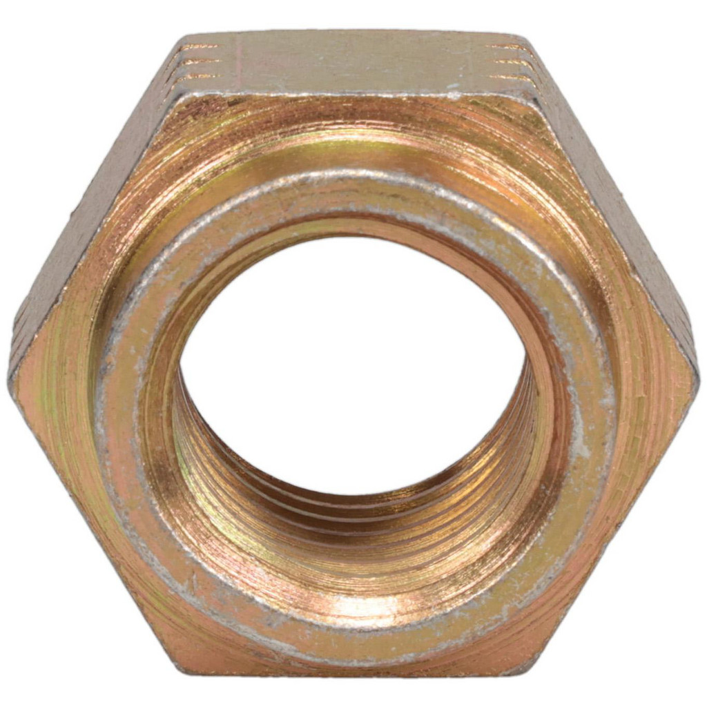 Made in USA - Hex Lock Nut: Distorted Thread Lock, 1-8, Grade L9 Steel ...