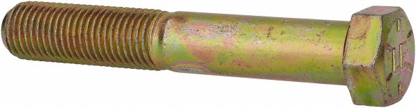 Value Collection - Hex Head Cap Screw: 7/16-20, 2-3/4" Length Under ...