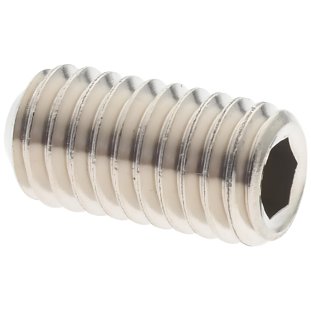 Value Collection - Set Screw: #10-32, 3/8" Overall Length, Cup Point ...