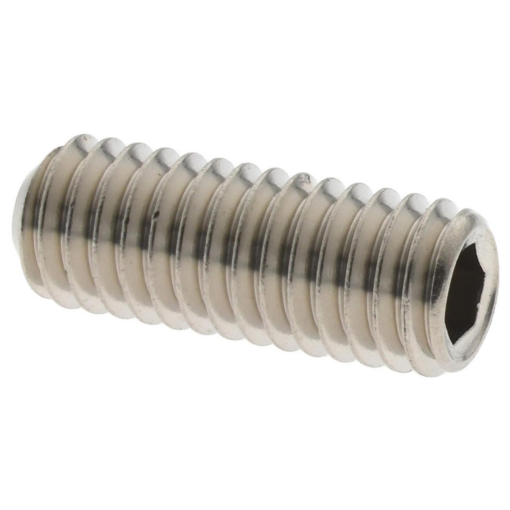 Value Collection - Set Screw: #10-32, 1/2" Overall Length, Cup Point ...