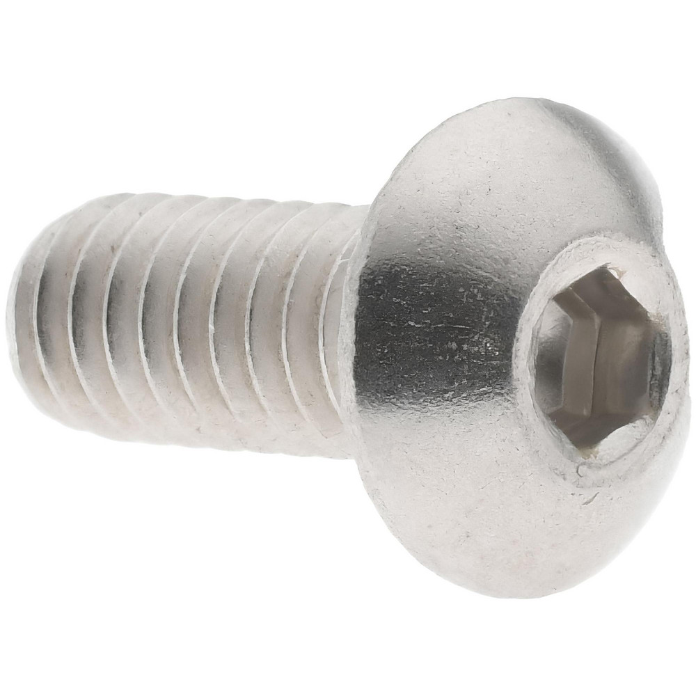 Value Collection - Button Socket Cap Screw: Stainless Steel, Bright ...