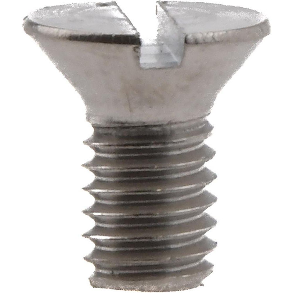 Value Collection - Machine Screw: #10-32, 3/8" Overall Length, Flat ...