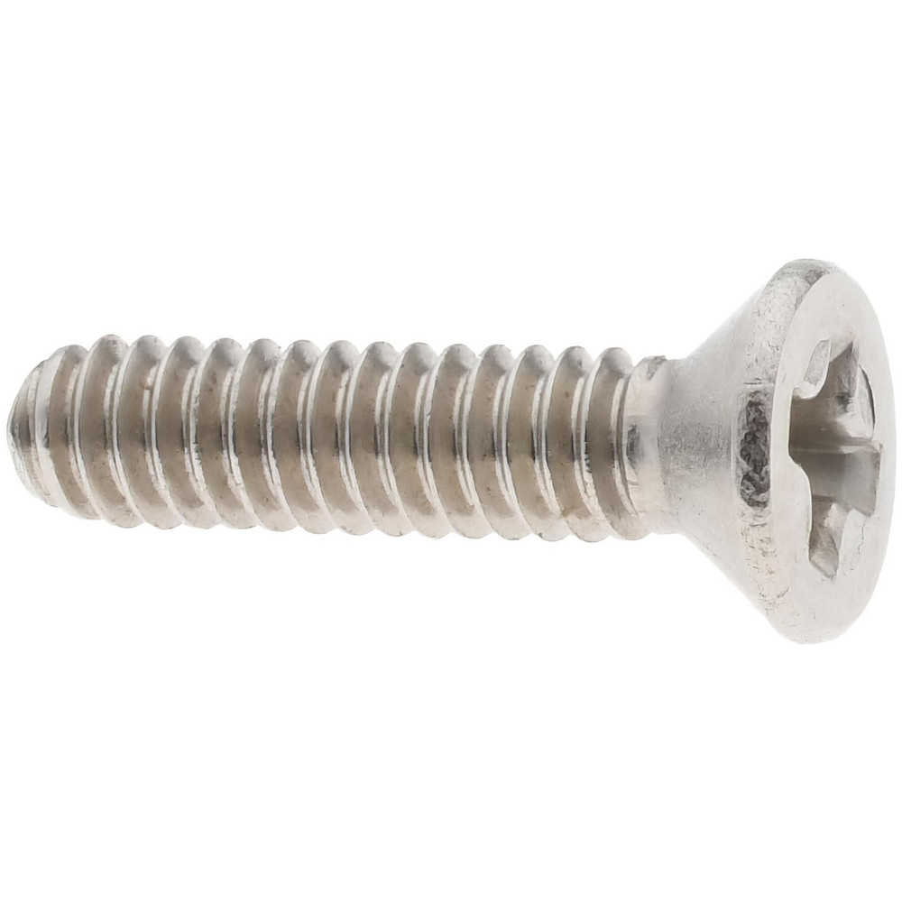 Value Collection - Machine Screw: #2-56, 3/8" Overall Length, Flat Head ...